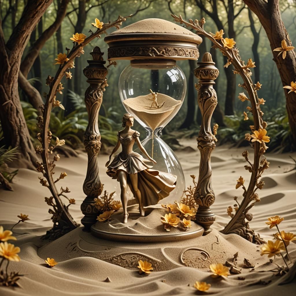 Loosing Track of Time. - AI Generated Artwork - NightCafe Creator