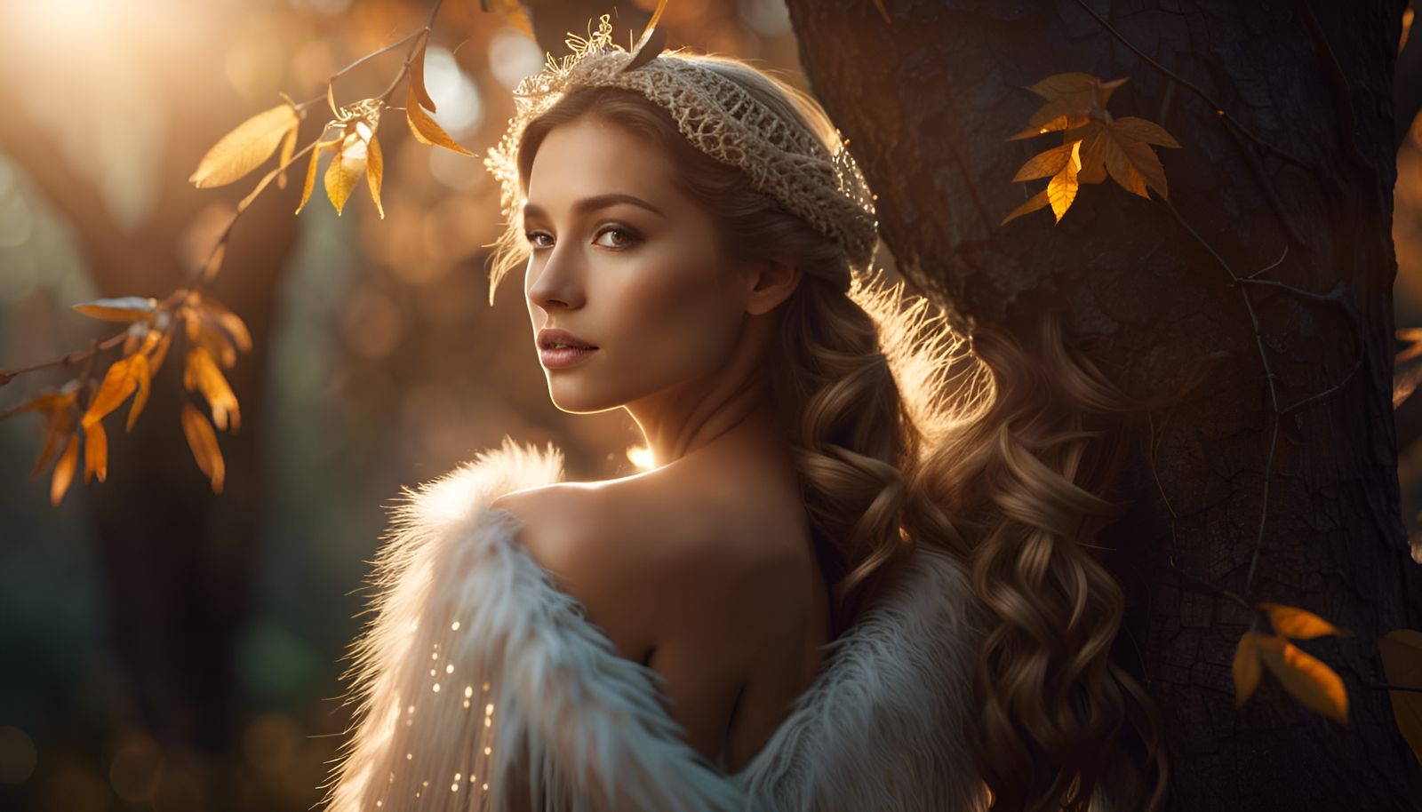 Divine Nymph #1 - AI Generated Artwork - NightCafe Creator