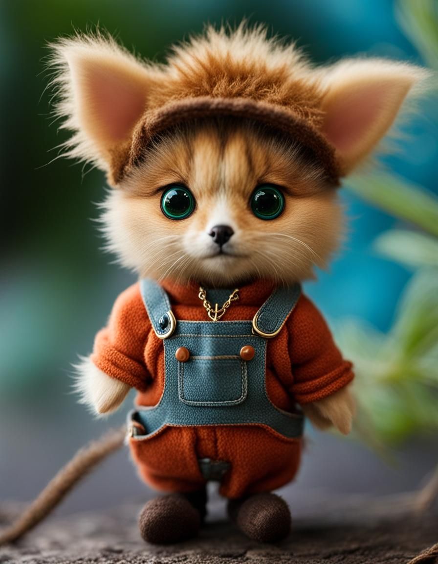 Someone Fluffy - AI Generated Artwork - NightCafe Creator