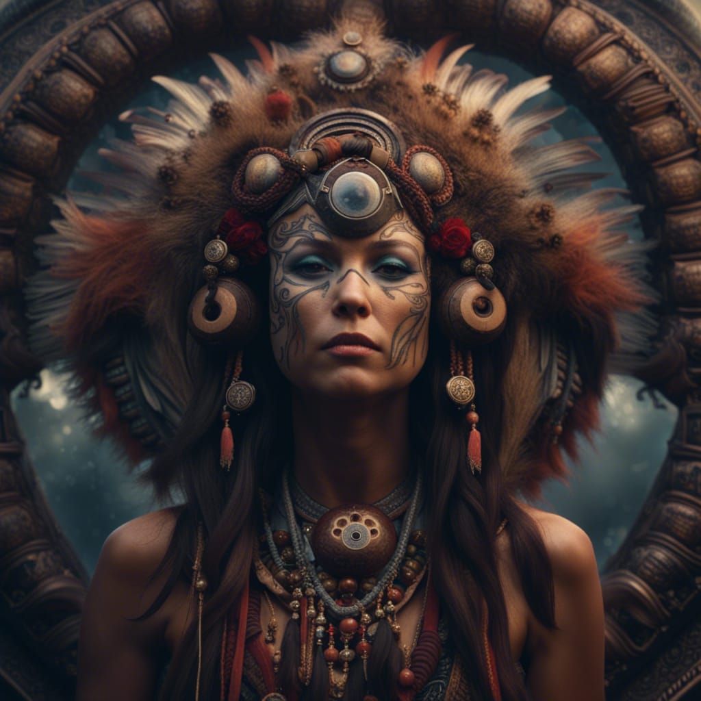 Shaman - AI Generated Artwork - NightCafe Creator