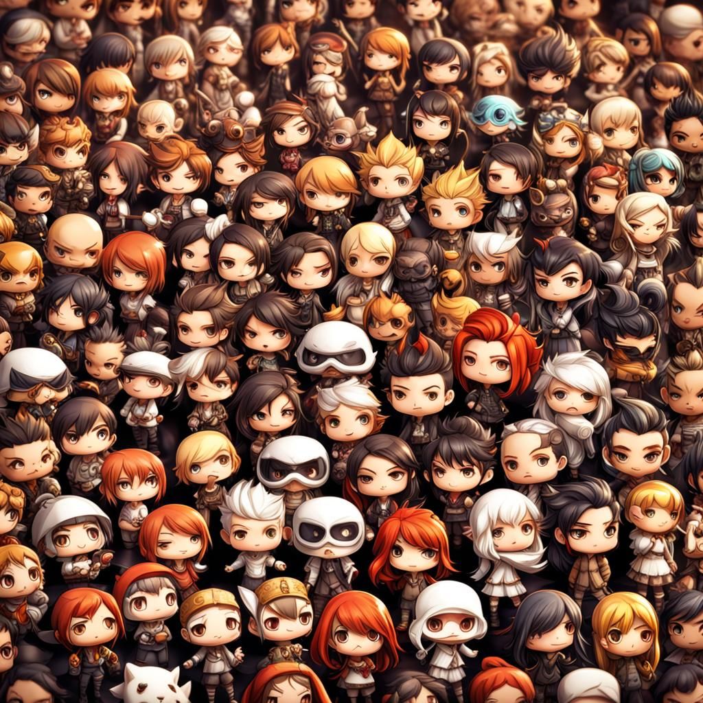 chibis - AI Generated Artwork - NightCafe Creator