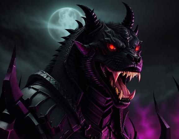 DEMON BEAST - AI Generated Artwork - NightCafe Creator