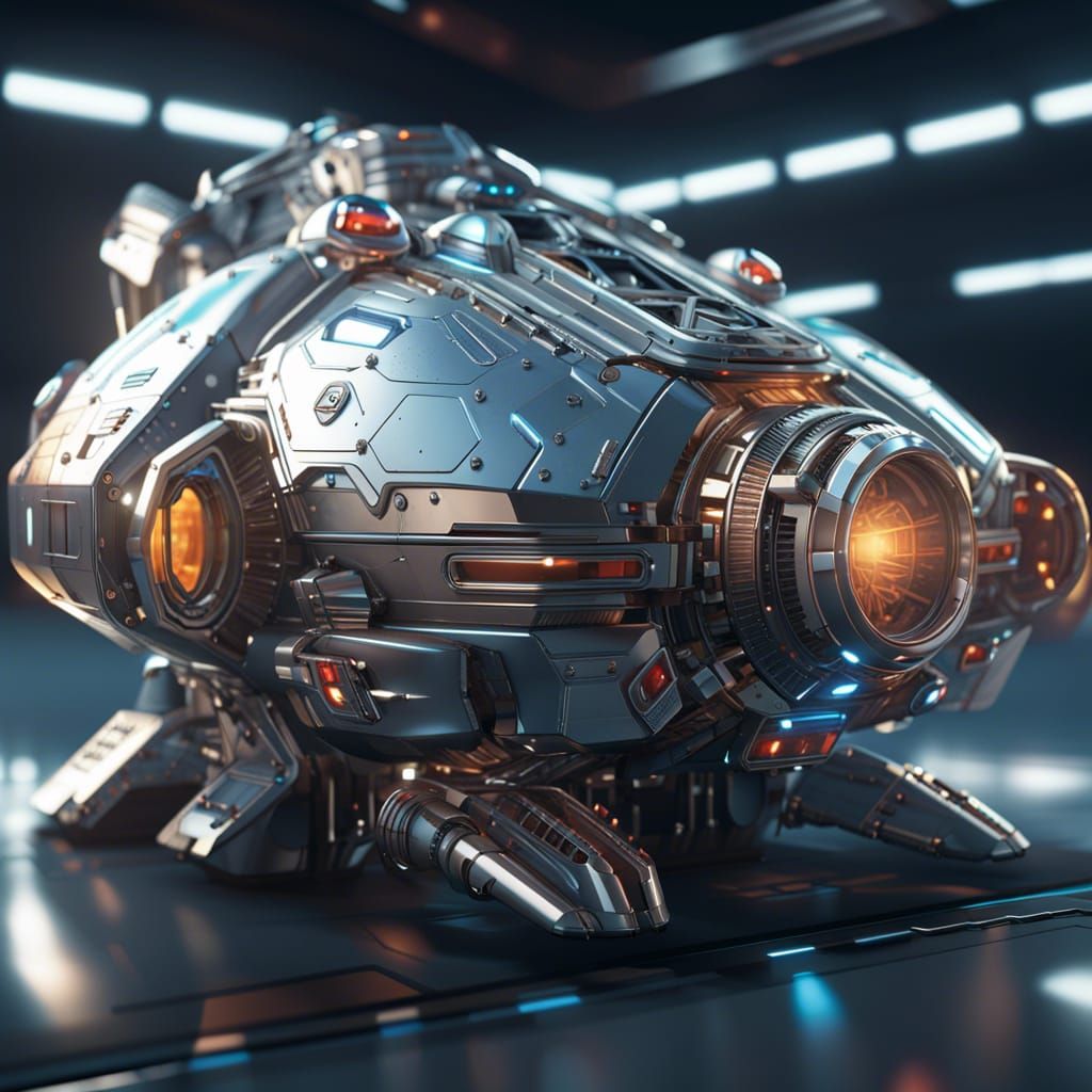 Spaceship #1 - AI Generated Artwork - NightCafe Creator