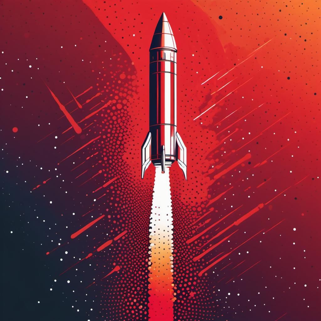 Rocket - AI Generated Artwork - NightCafe Creator