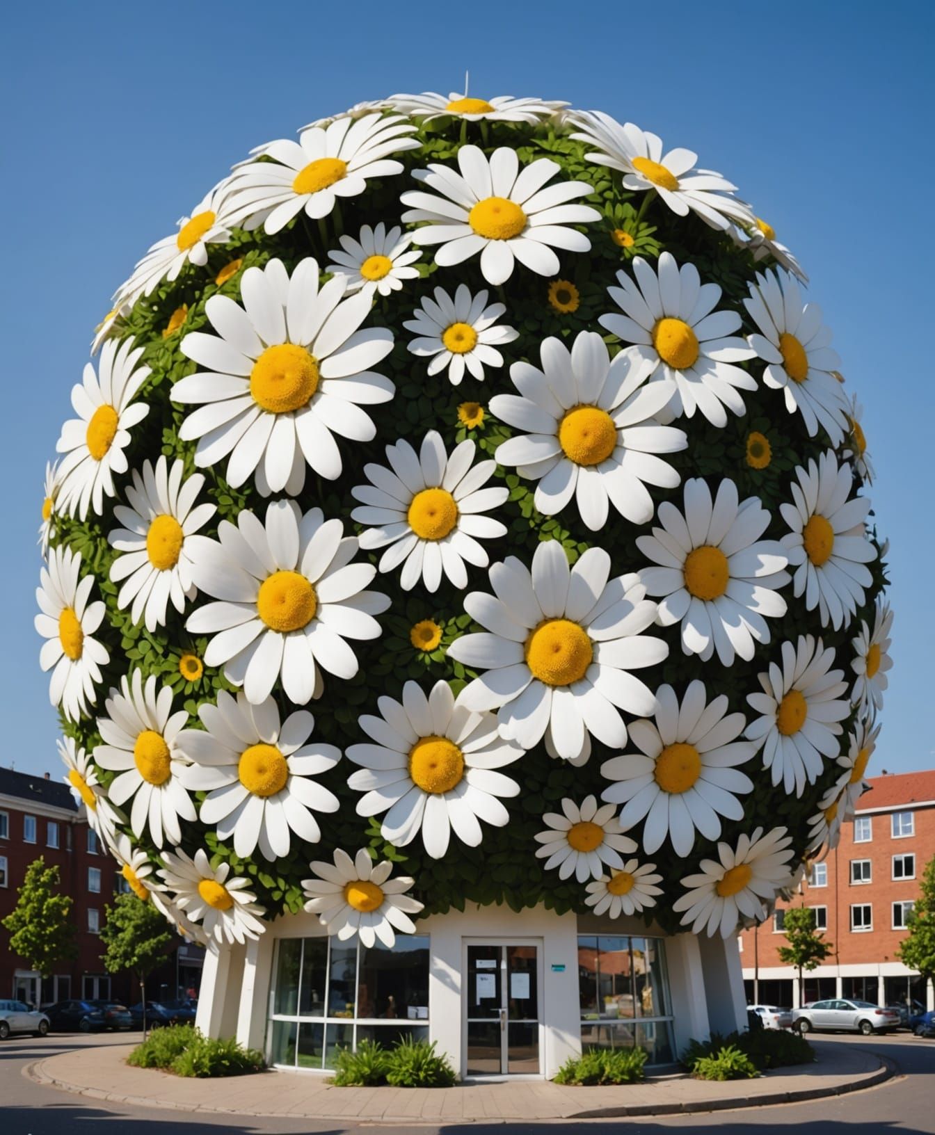 The Daisy Centre - Whimsical Daisy Building with Realistic ...