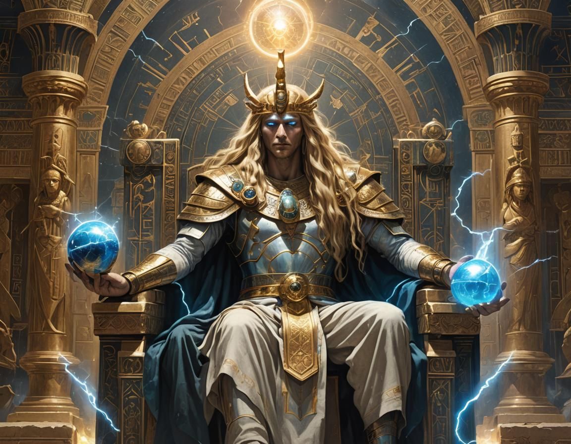 Seth, God of the desert and storms... - AI Generated Artwork ...