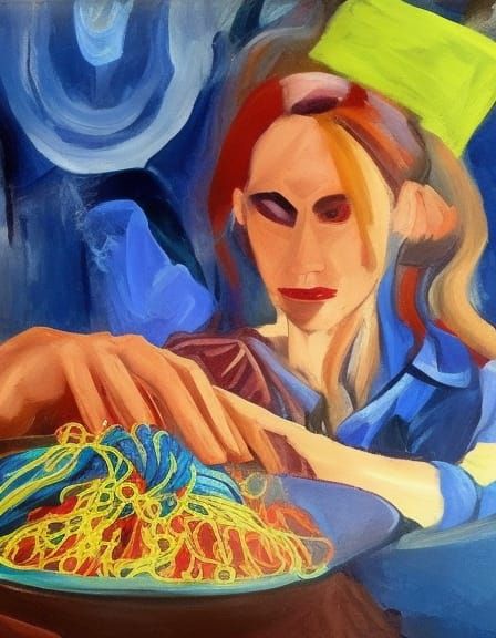 Spaghetti - AI Generated Artwork - NightCafe Creator