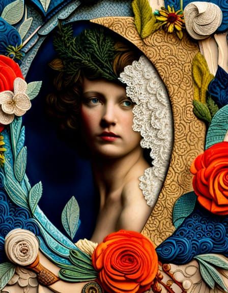 Collage art - AI Generated Artwork - NightCafe Creator