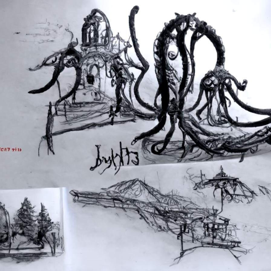 eldritch mythos concept art 2 - AI Generated Artwork - NightCafe Creator
