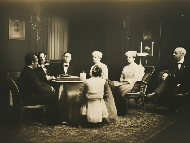 Seance - AI Generated Artwork - NightCafe Creator