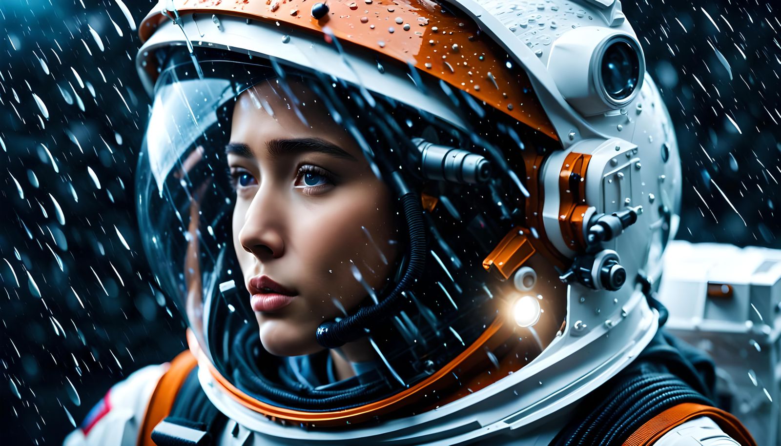 Extraterrestrial rainfall - AI Generated Artwork - NightCafe Creator