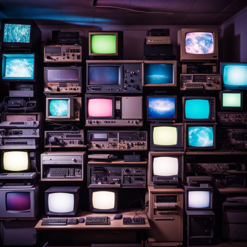 Liminal Control Room - AI Generated Artwork - NightCafe Creator