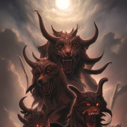 Cerberus - AI Generated Artwork - NightCafe Creator