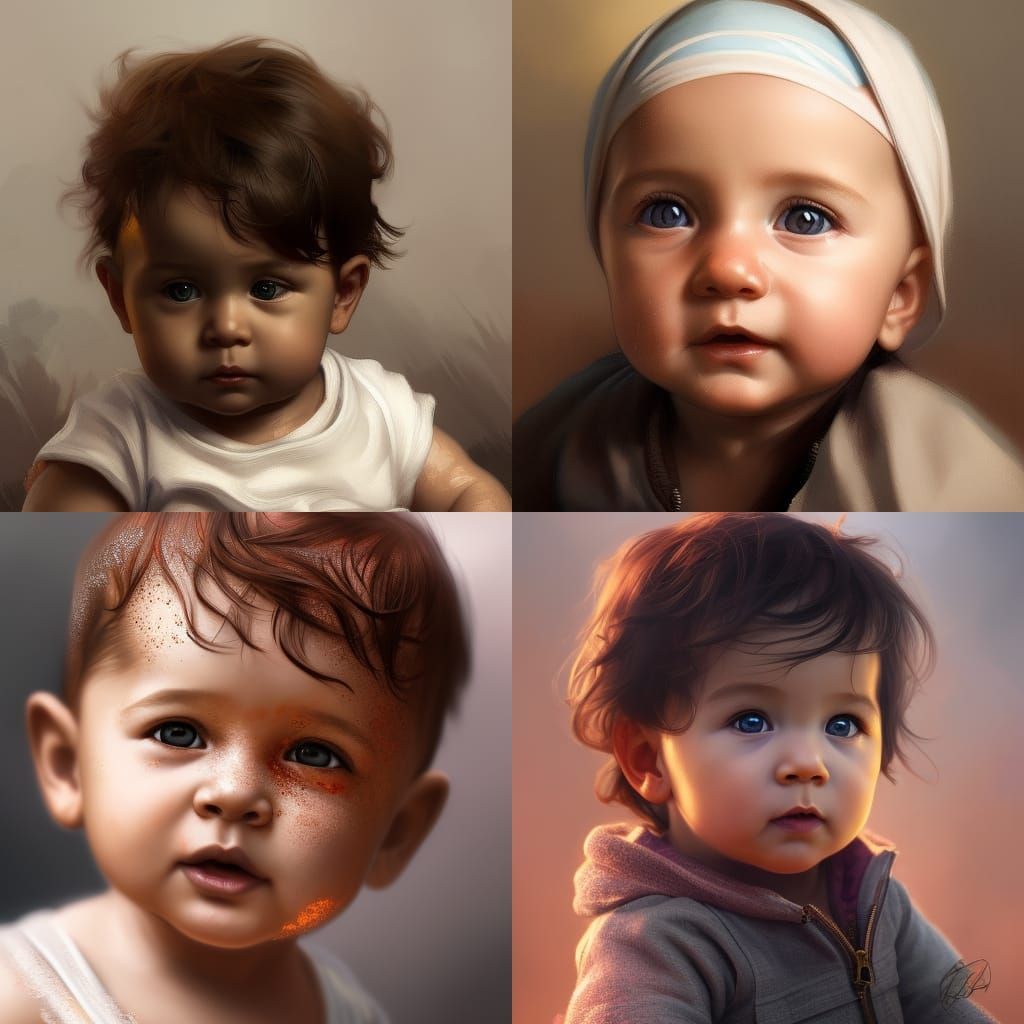 A baby boy toddler - AI Generated Artwork - NightCafe Creator