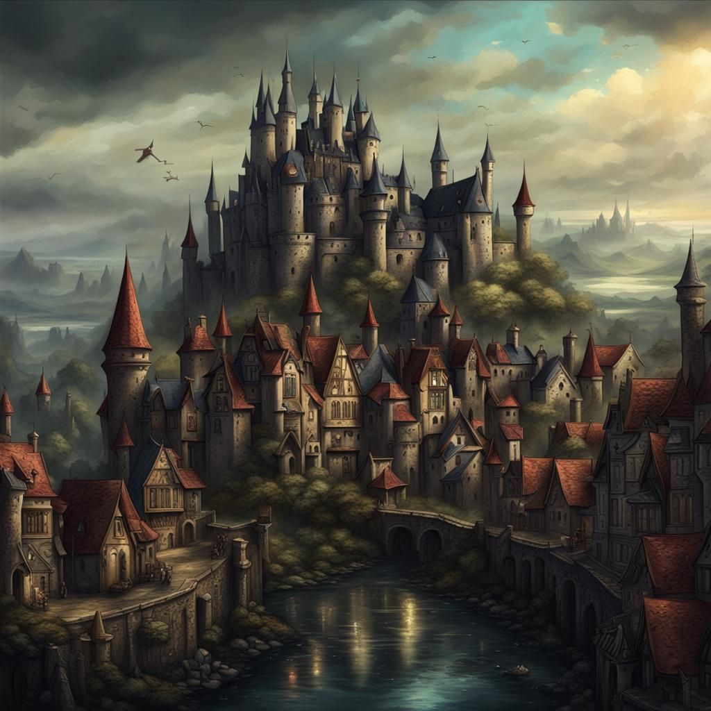 The Dark Ages - AI Generated Artwork - NightCafe Creator