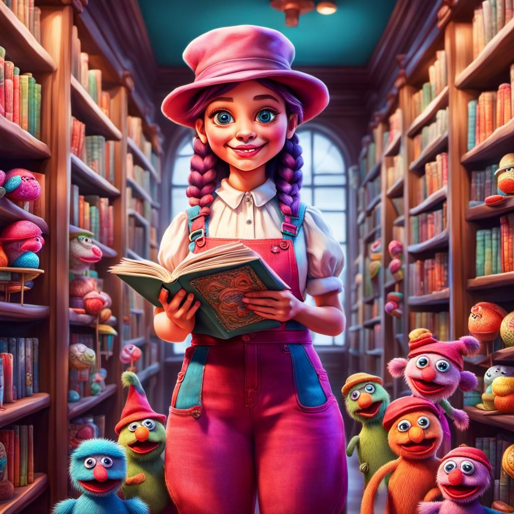 young storyteller - AI Generated Artwork - NightCafe Creator