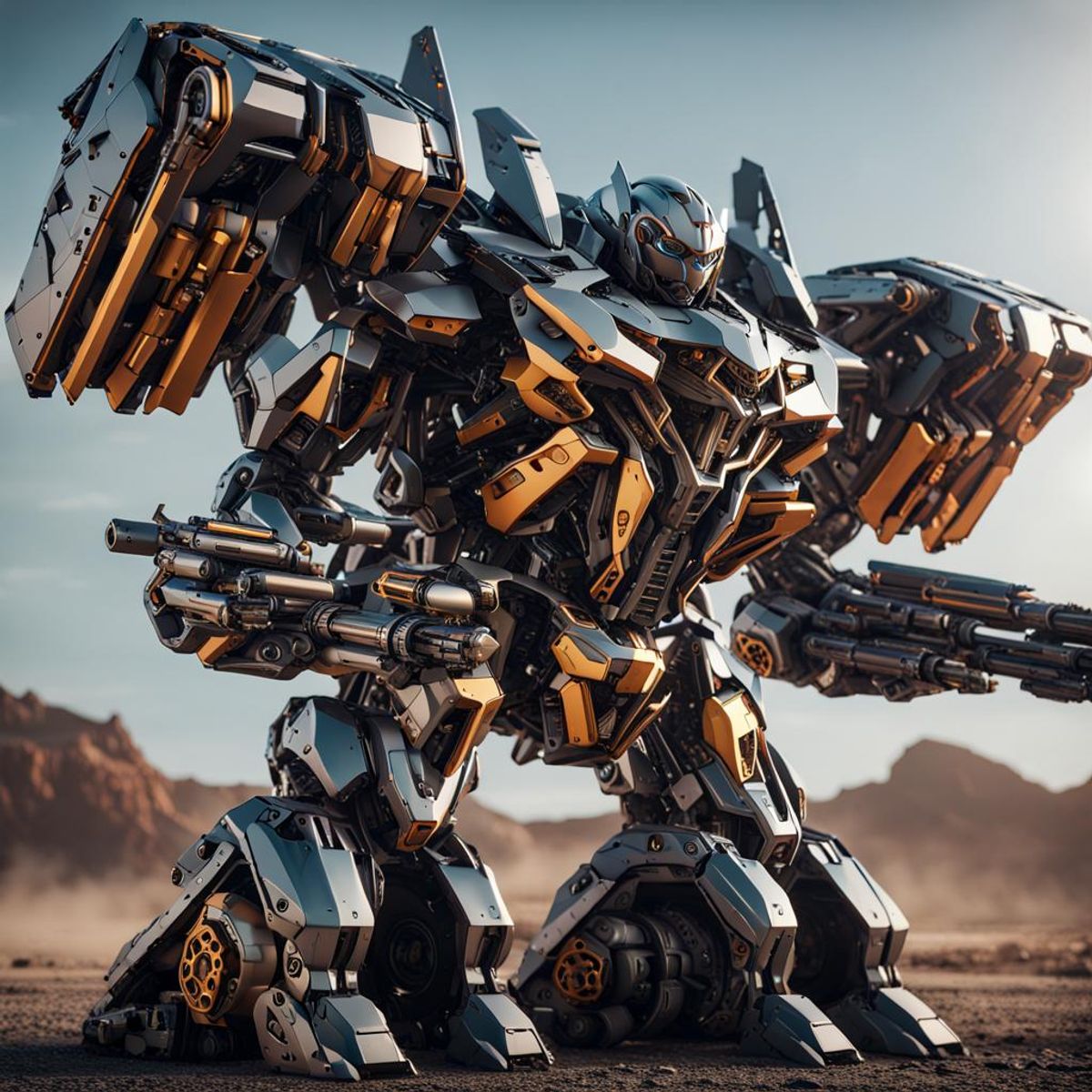 Destroy bot - AI Generated Artwork - NightCafe Creator