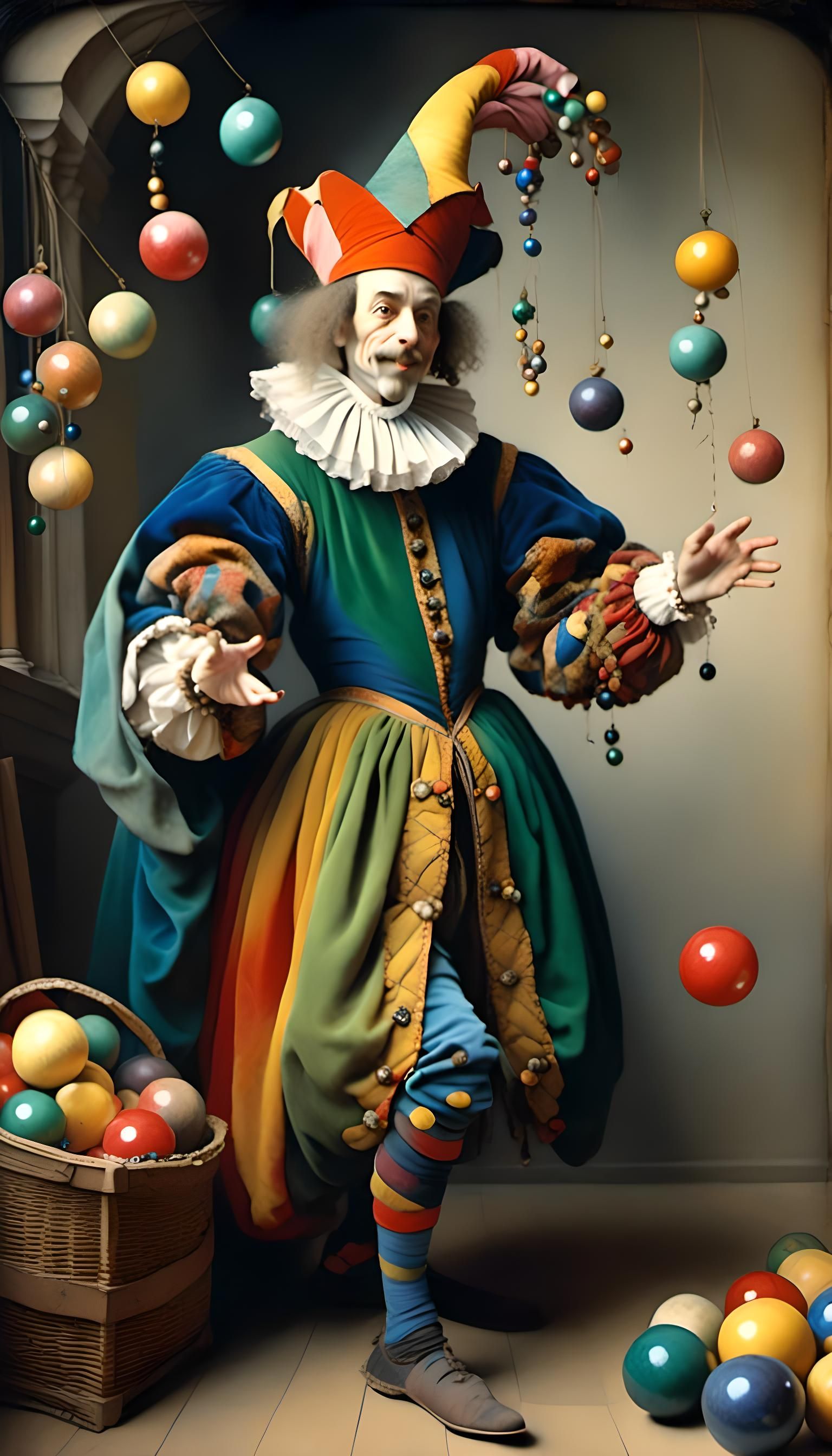 The Court Jester - AI Generated Artwork - NightCafe Creator