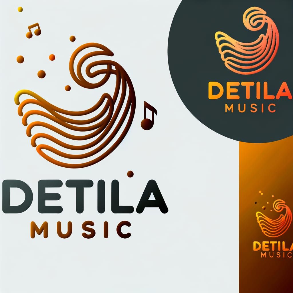 Modern Logo for Music Channel with AI Elements - AI Art