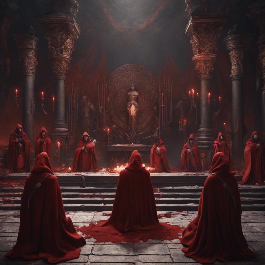 Cult Ritual - AI Generated Artwork - NightCafe Creator