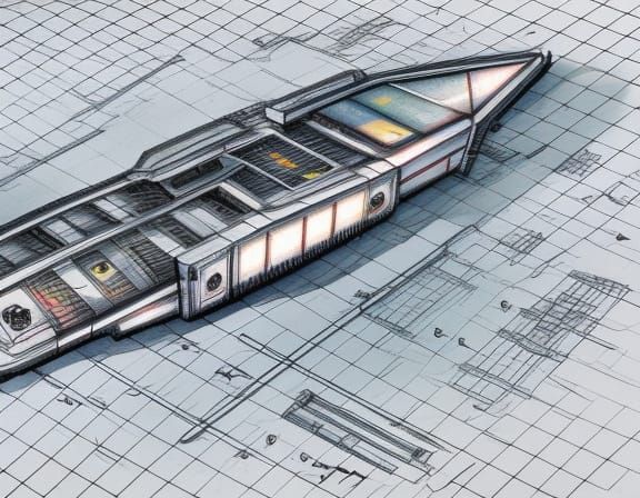 Sketch Ship - AI Generated Artwork - NightCafe Creator