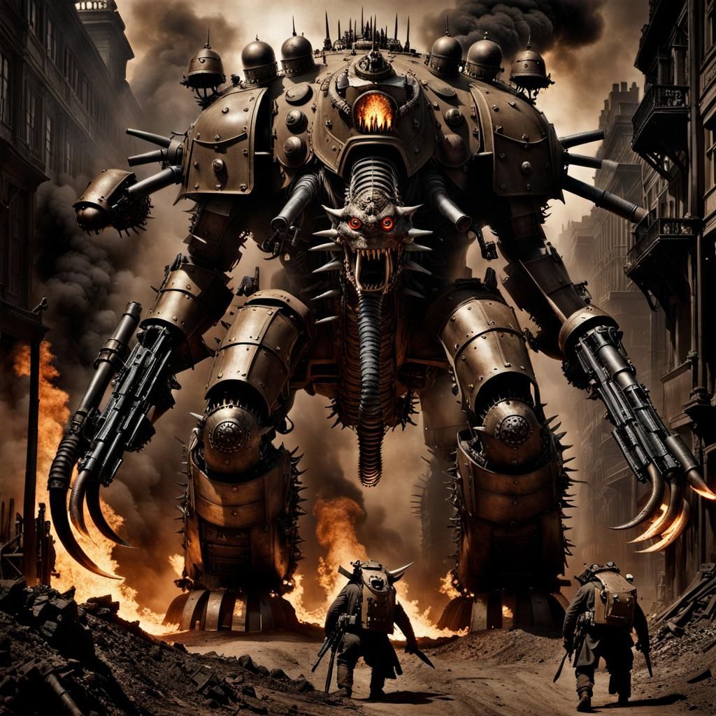 Daemon Engine VI - AI Generated Artwork - NightCafe Creator