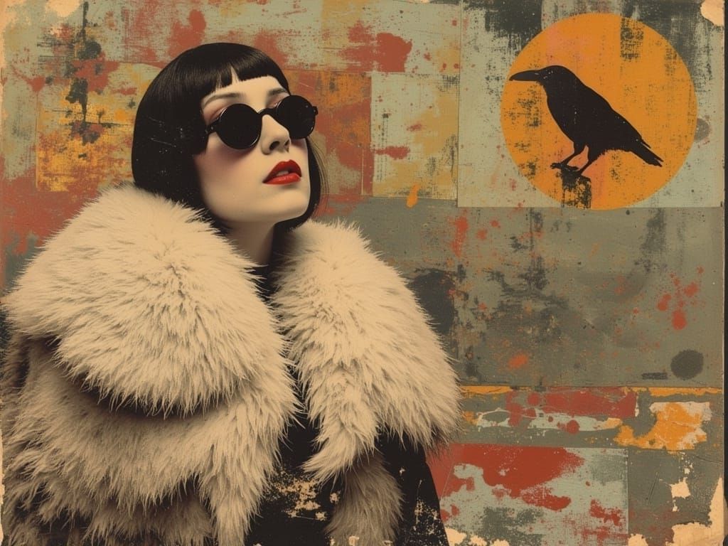 Pop Art Goddess in Vibrant Bohemian Splendor - AI Art