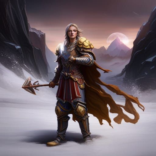 Warrior - AI Generated Artwork - NightCafe Creator