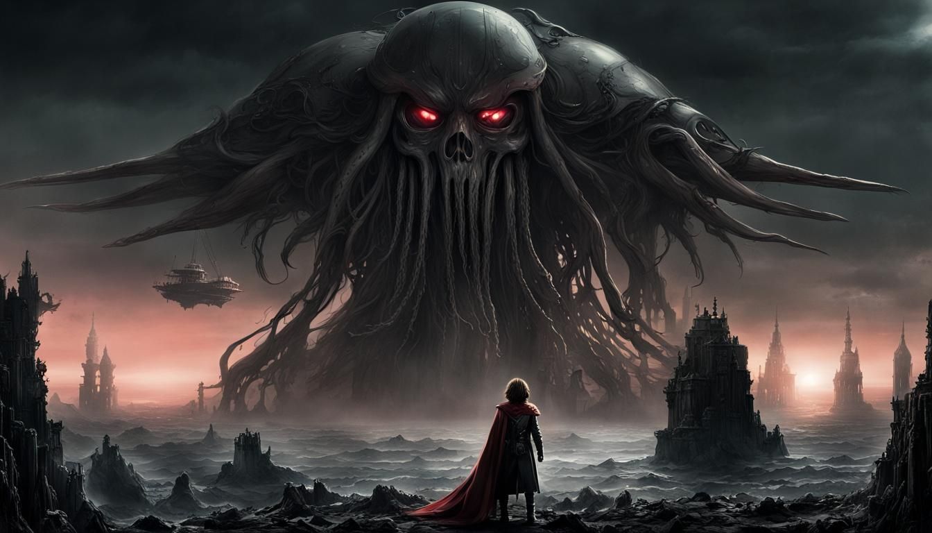Lovecraftian Entity - AI Generated Artwork - NightCafe Creator