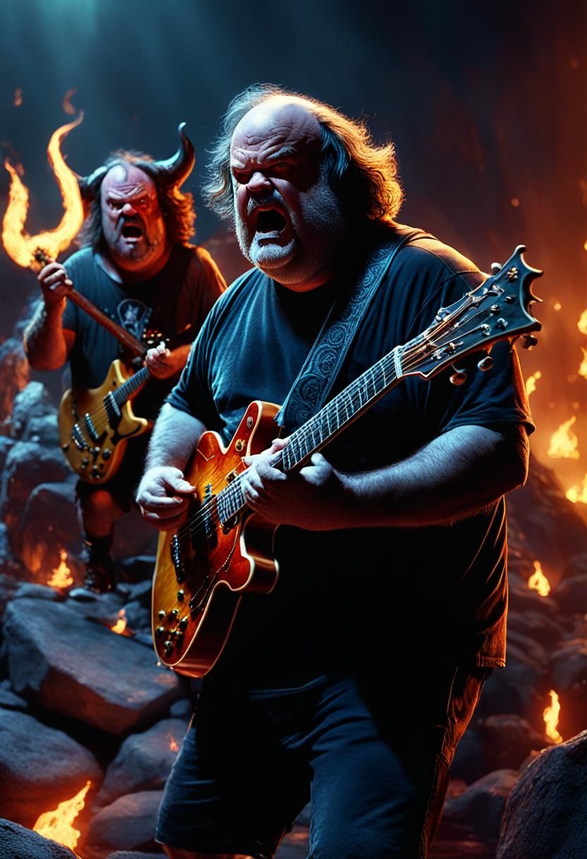 Old Tenacious D - AI Generated Artwork - NightCafe Creator