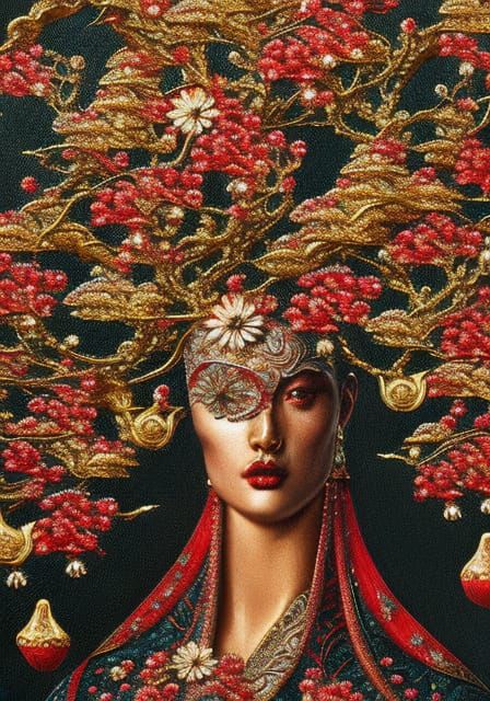 Deeva Goddess of Confusion 2 - AI Generated Artwork - NightCafe Creator