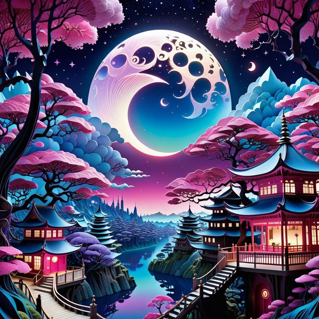 Dreamweaver's Heaven 3 - AI Generated Artwork - NightCafe Creator