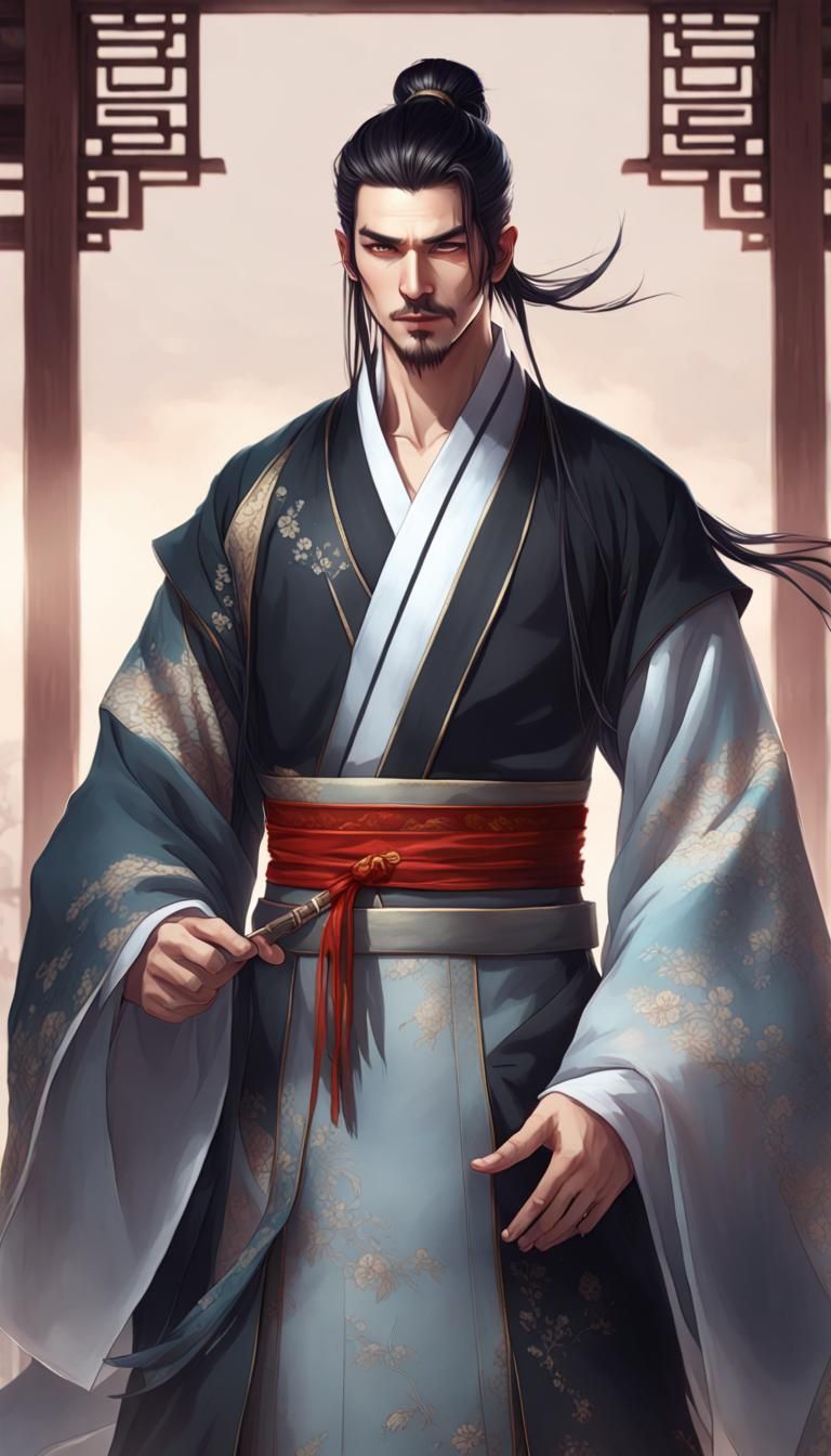 Handsome Chinese Man III - AI Generated Artwork - NightCafe Creator