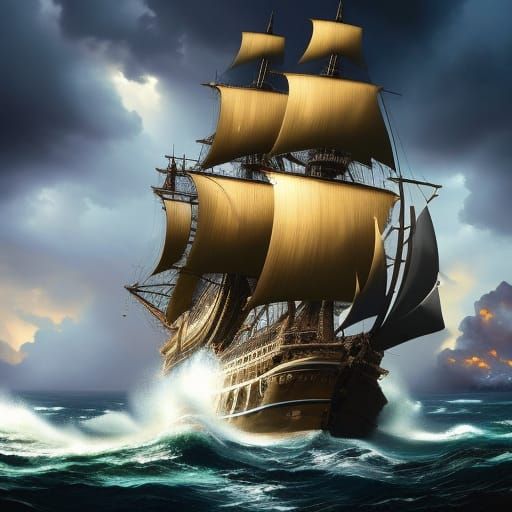 The Stormbringer v4 - AI Generated Artwork - NightCafe Creator