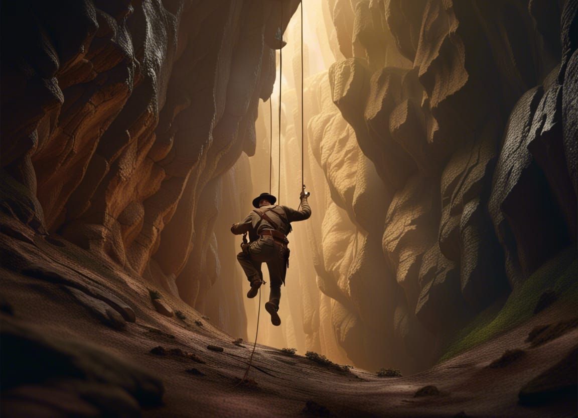 Indiana Jones Treasure Hunt - AI Generated Artwork - NightCafe Creator