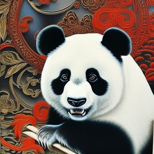 The Panda - AI Generated Artwork - NightCafe Creator