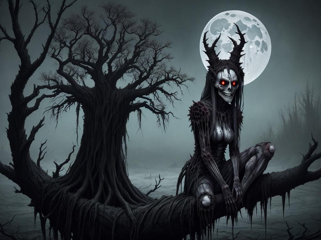 Tree demon - AI Generated Artwork - NightCafe Creator
