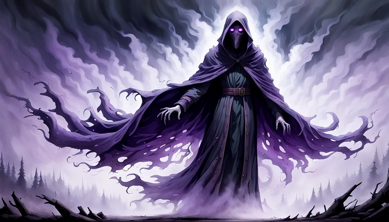 31 days of Halloween "the Phantom/Specter" - AI Generated Artwork ...