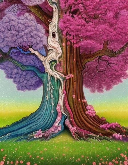 i love this weird tree - AI Generated Artwork - NightCafe Creator