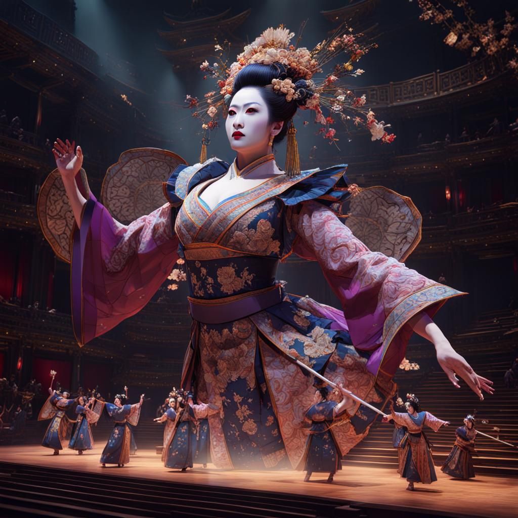 Greatest of Opera Divas - AI Generated Artwork - NightCafe Creator