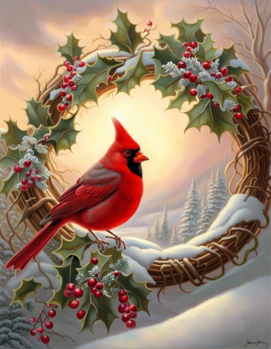 Cardinal - AI Generated Artwork - NightCafe Creator
