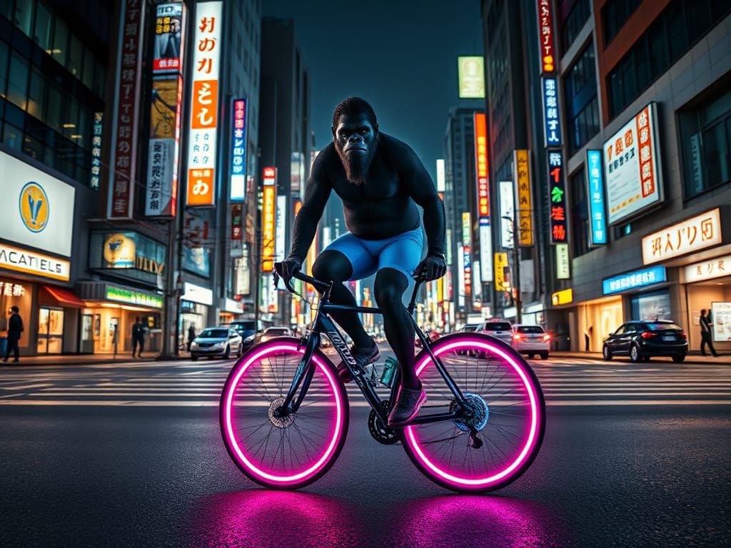 Bigfoot rides Tokyo - Bigfoot rides Tokyo