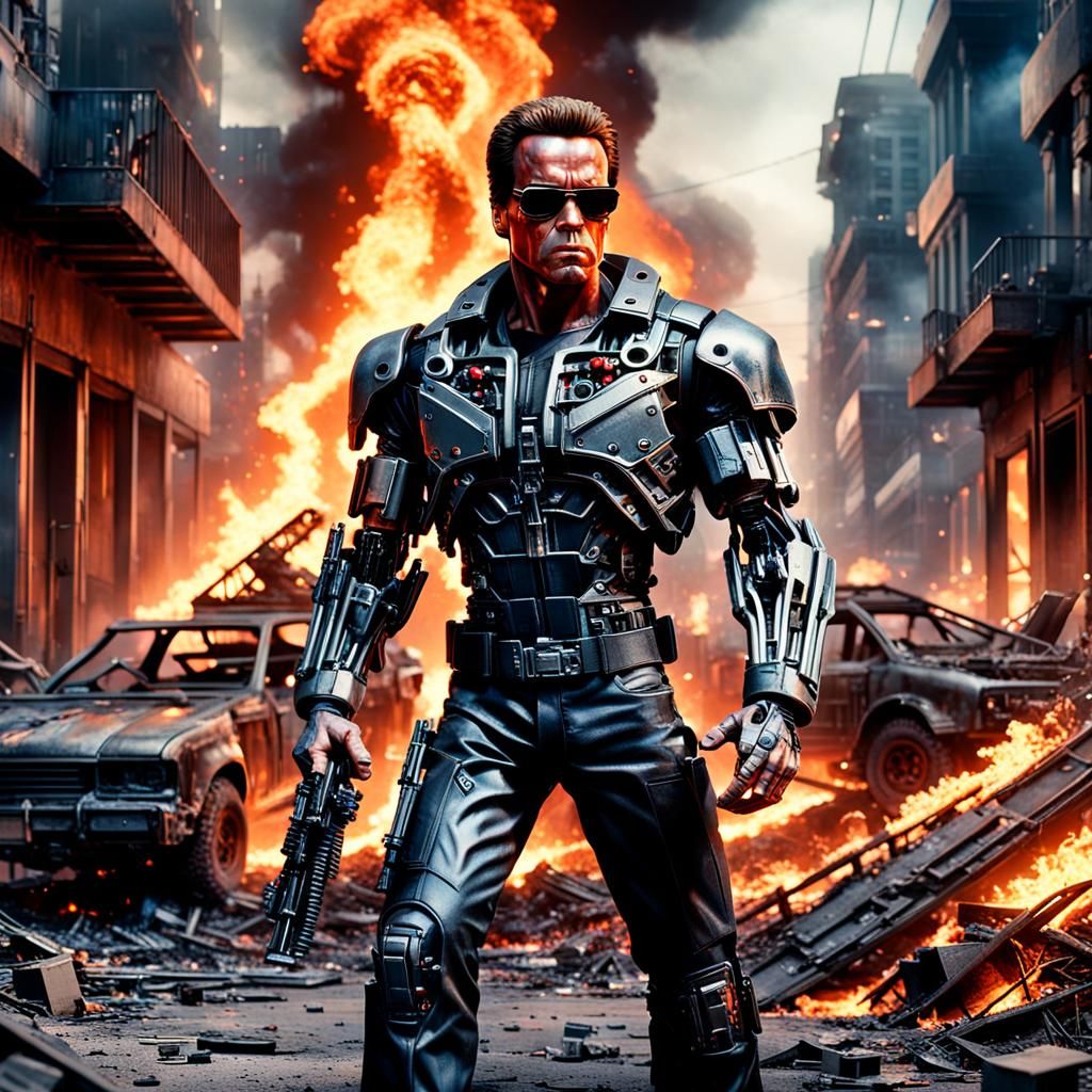 Terminator - AI Generated Artwork - NightCafe Creator