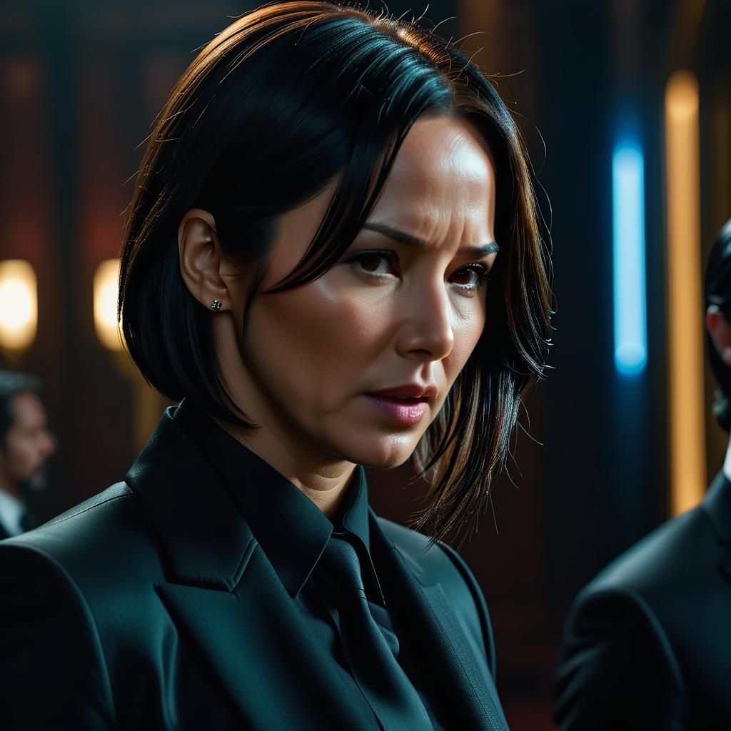 John Wick as Woman - AI Generated Artwork - NightCafe Creator