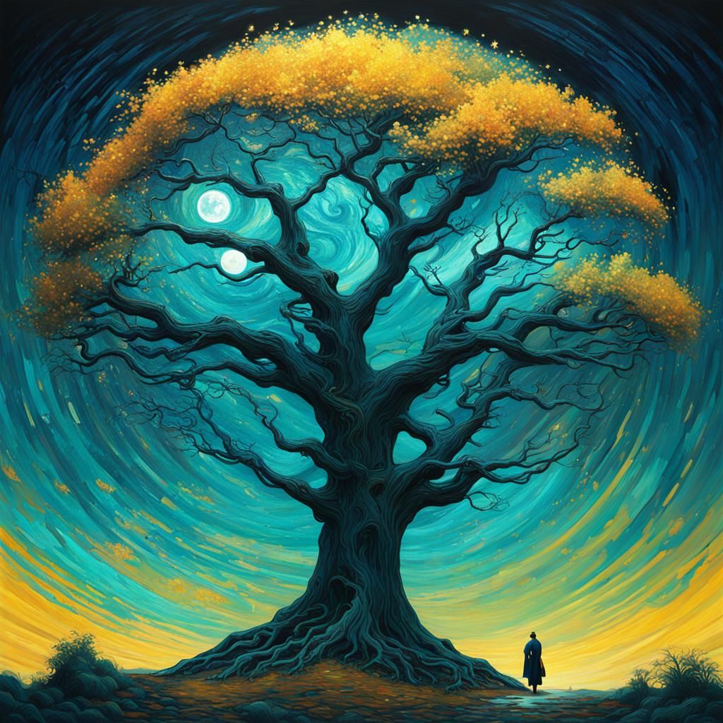 Just A Tree - AI Generated Artwork - NightCafe Creator