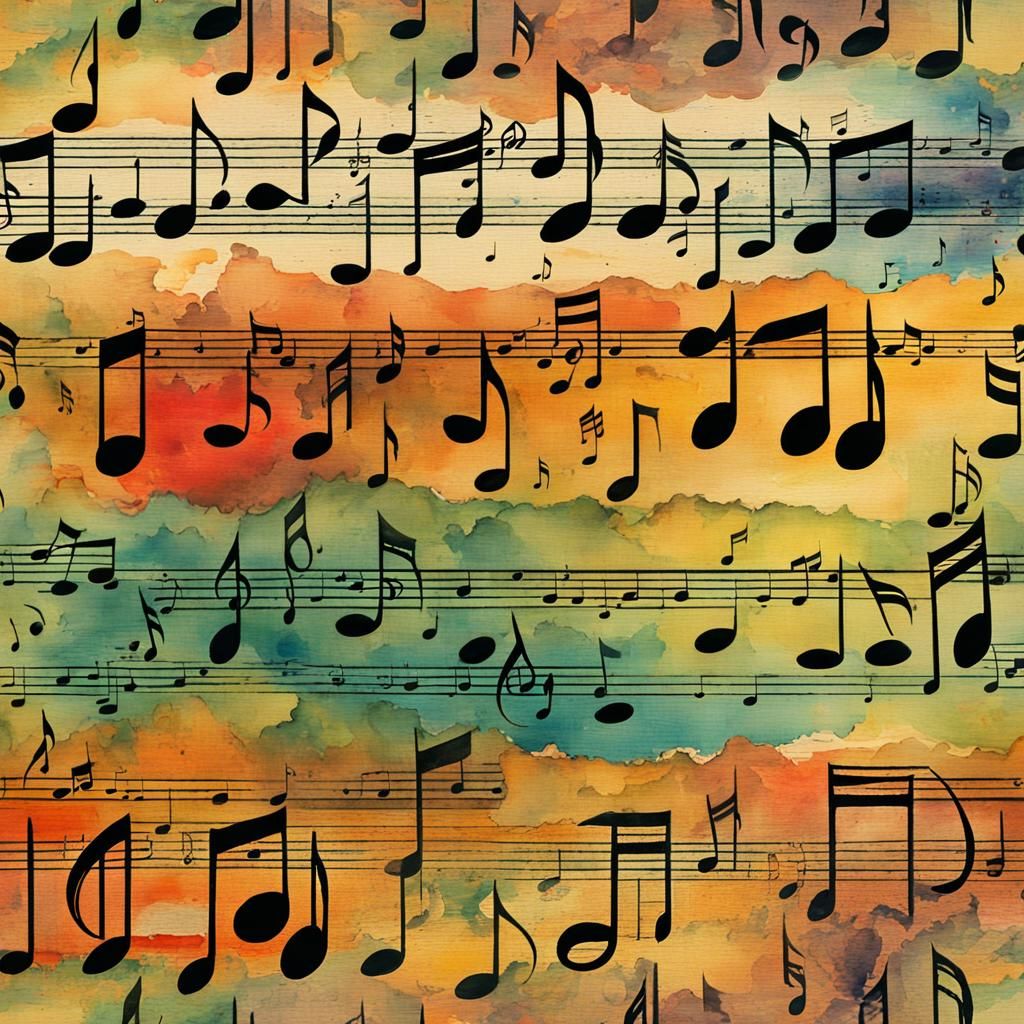 MUSIC & INK - AI Generated Artwork - NightCafe Creator