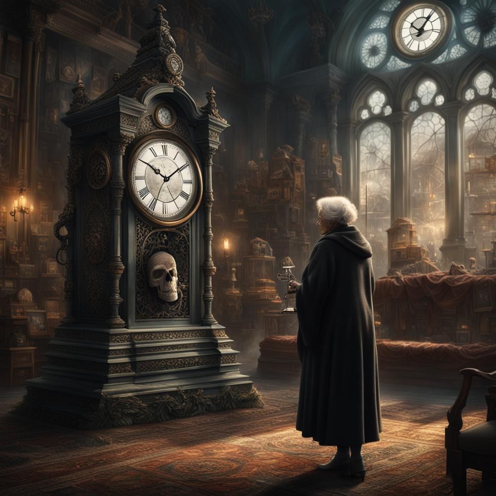 Life Clock - AI Generated Artwork - NightCafe Creator