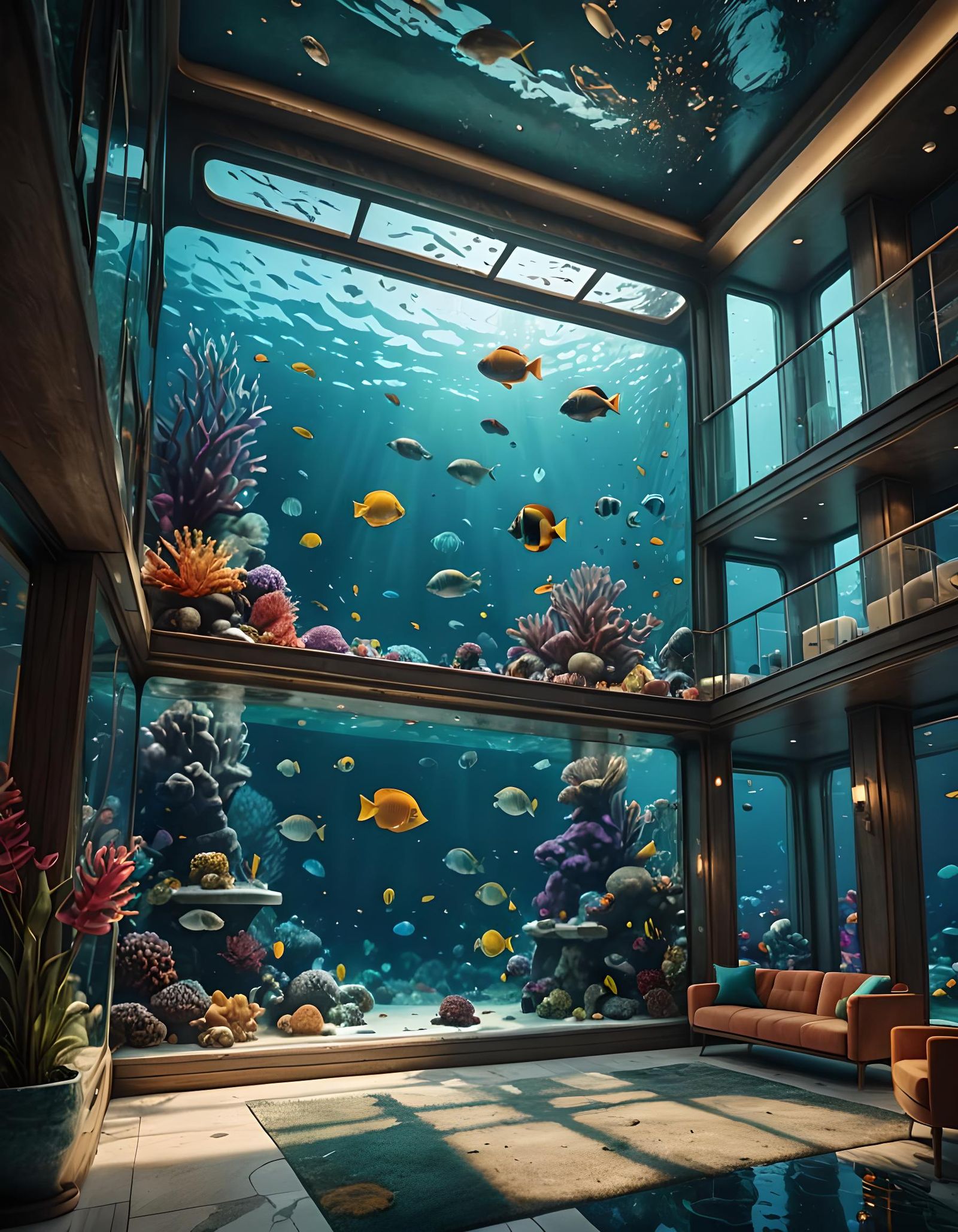 Fishful Thinking (2) - AI Generated Artwork - NightCafe Creator