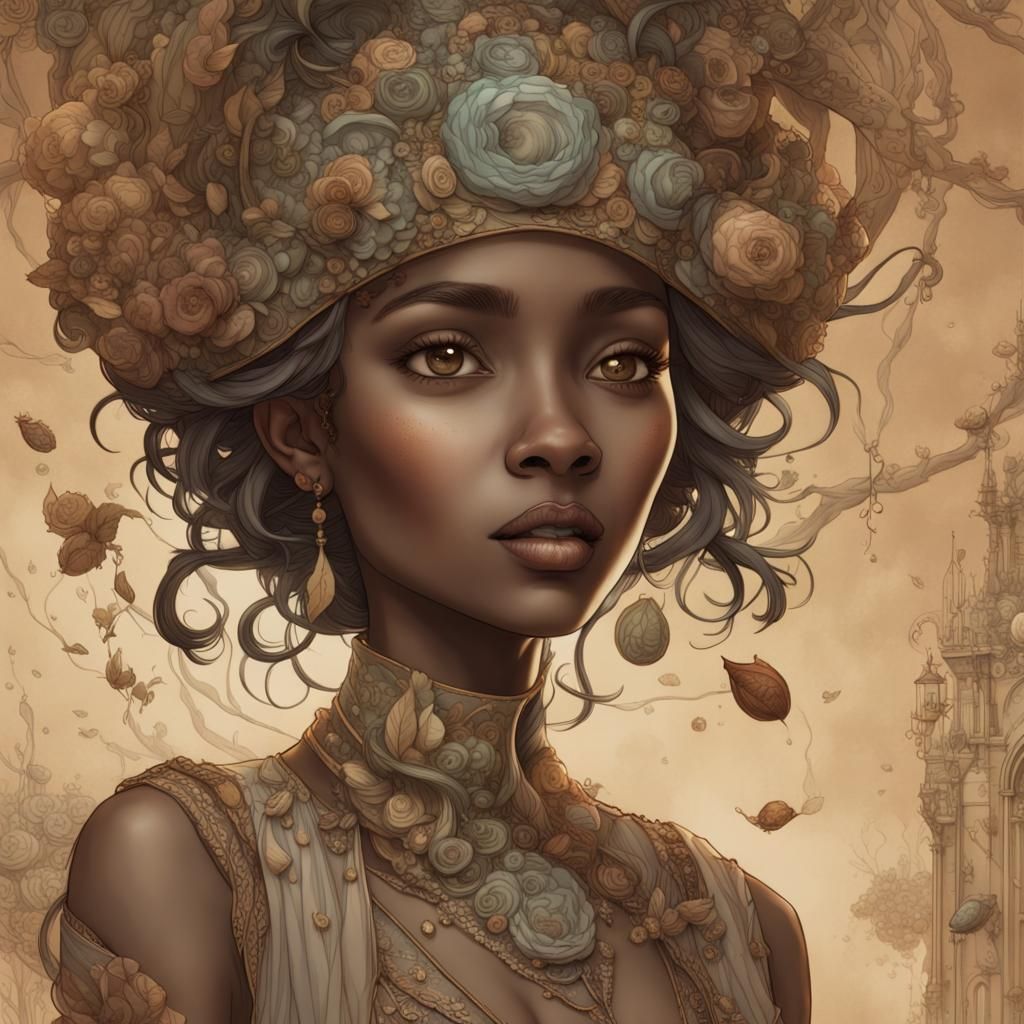 Lady - AI Generated Artwork - NightCafe Creator