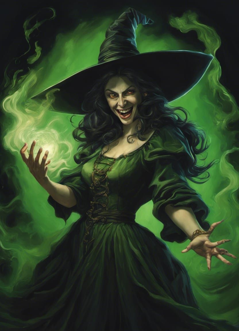Witch - AI Generated Artwork - NightCafe Creator